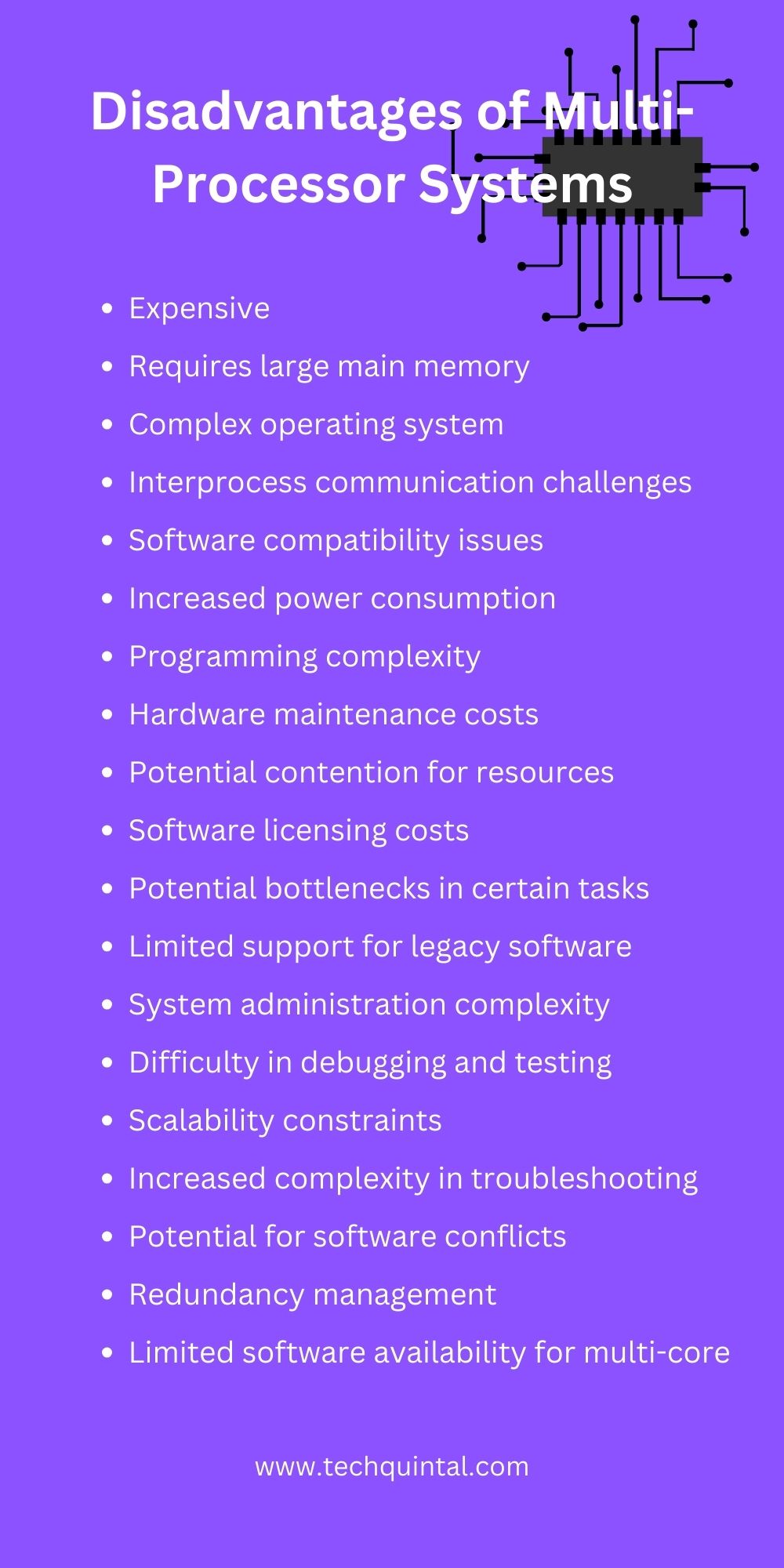 7 Advantages and Disadvantages of Multiprocessor System - Tech Quintal
