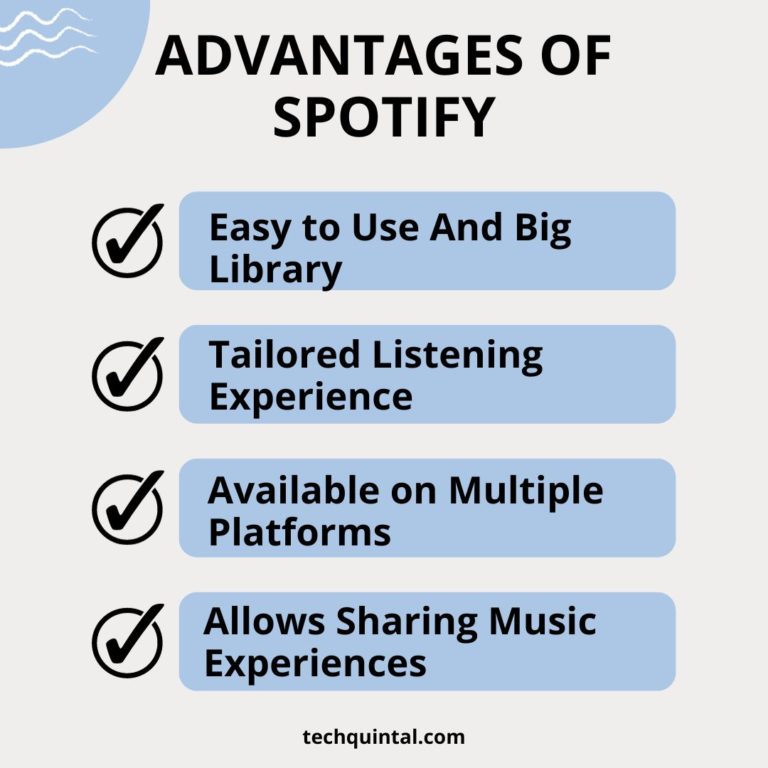 10 Benefits and Drawbacks of Spotify - Tech Quintal